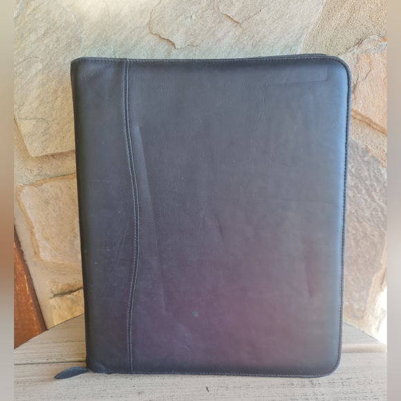 Day Timer | Office | Day Timer Planner Large Size Black Leather ...